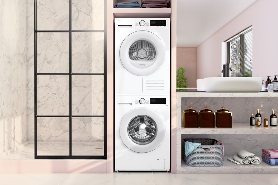 Samsung DV80CGC2B0TEEN 5000 Serie Optimal Dry warmtepomp droger 8 kg ...