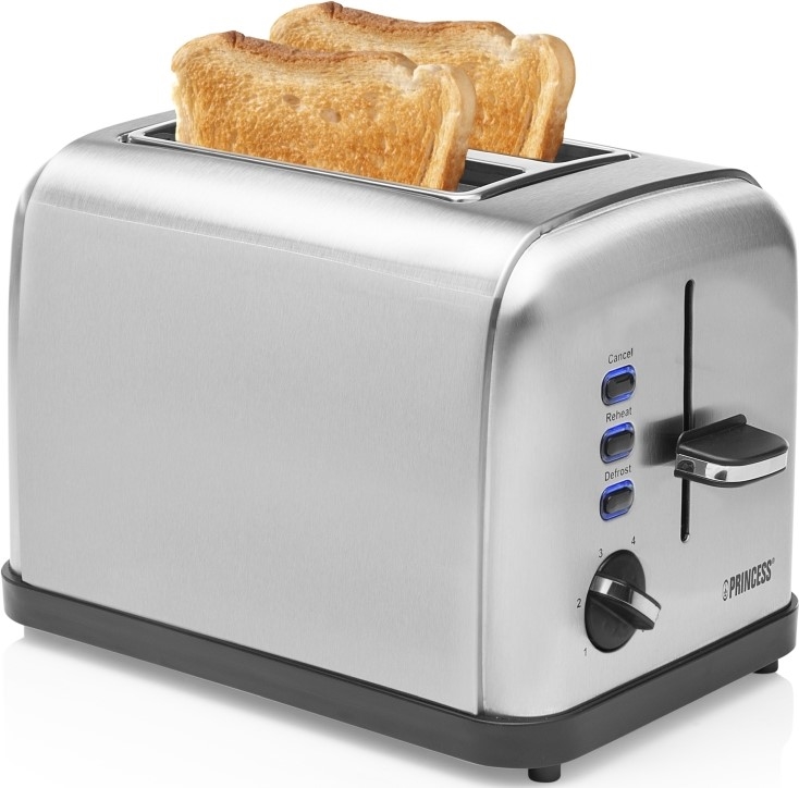 Princess 142354 Steel Style 2 broodrooster kopen? | EP.nl